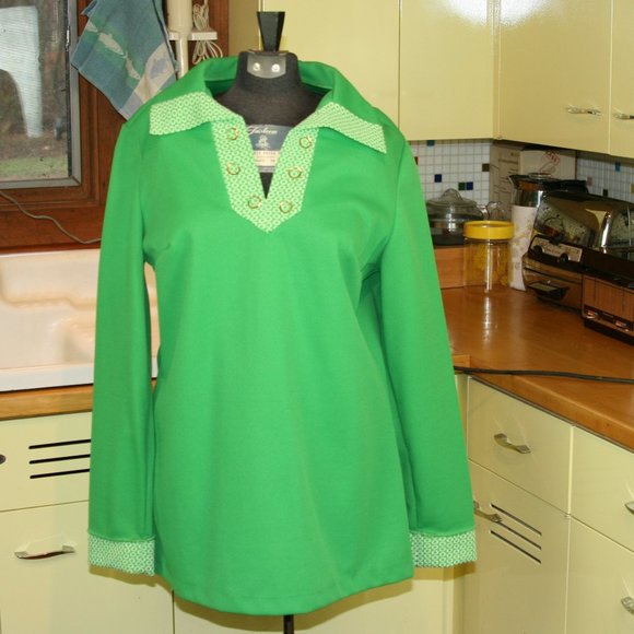 Beeline Fashions | Tops | Vintage Beeline Fashions Hipster Blouse Shirt ...